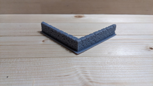 Paving Wall Corner Section | MDNdesigns