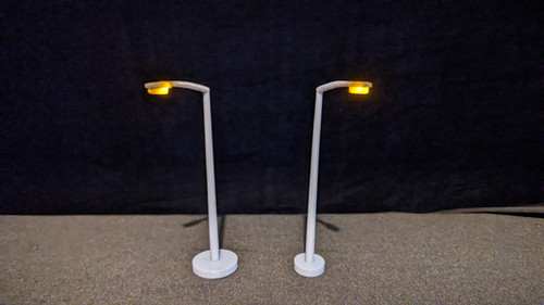 Wireless Lighting System Concrete Street Light - Straight Arm | MDNdesigns