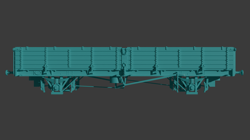 LMS Tube Wagon (00 Gauge) | MDNdesigns