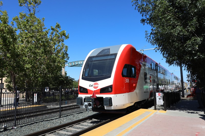 EMUs Electric Multiple Units Revolutionize Caltrain's Service