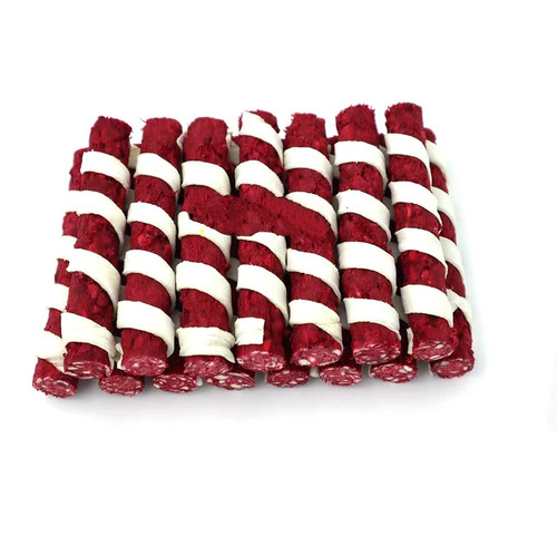 Spiral Mutton Munchy Chew Sticks | Jaws N Paws