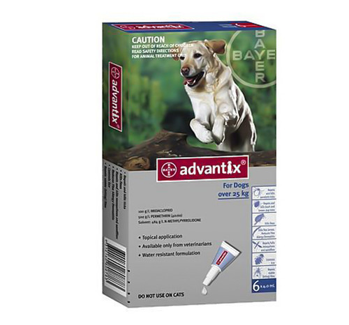 Bayer Advantix Ticks and Flea Remover 25 kg Above | Jaws N Paws