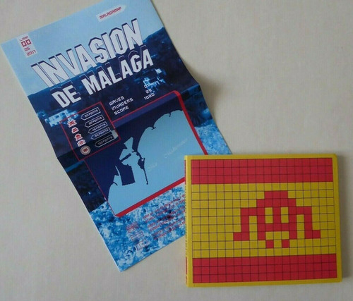 Malaga INVADED + MAP # Space Invader # ÉDITION 2021 | artstreetgallery