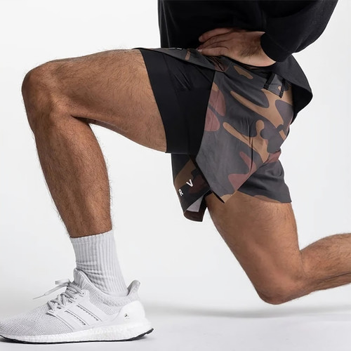 ASRV TETRA-LITE™ High Split Camo Compression Liner Shorts | AIS sports