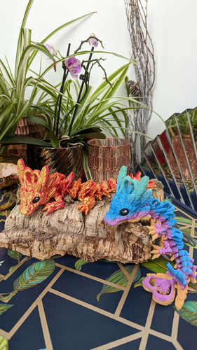 Lightheart Dragon - 3D Printed Articulated Dragon | Draigon Toys