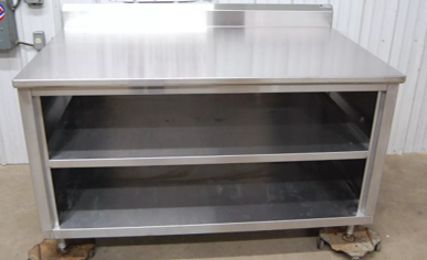 142-1171 60" x 36" Stainless Steel Heavy Duty Work Table | GES