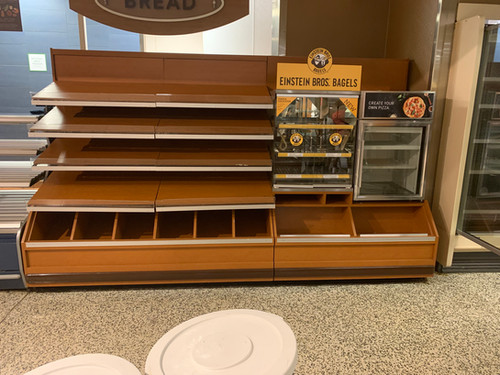 124-0043 Bread/Bagel Case with Self Contained True Cooler | GES