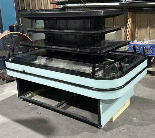 129-0117 Southern Case Arts RIM-03N-7 7 Foot Self Contained Deli Island | GES