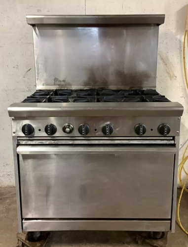 152-0703 Tristar 6 Burner Natural Gas Range/Stove | GES