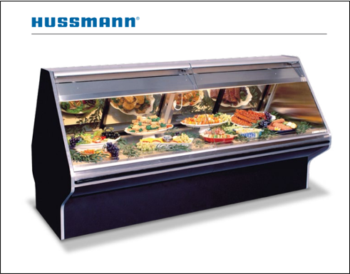 129-0115 40' Hussmann ESGMS Cases Refurbished | GES