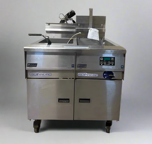 195-0002 Pitco Solstice Supreme Electric Pasta Cooker and Stainless ...
