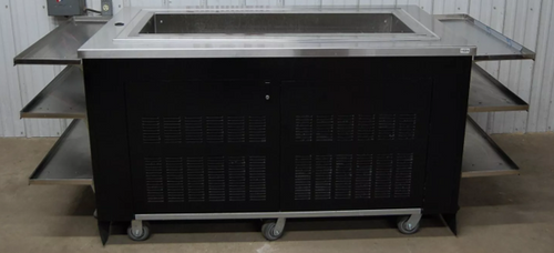142-1179 IRP 63 Inch Grab & Go Cold Well Merchandiser-Self Contained | GES