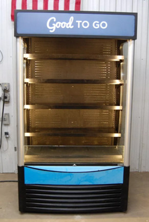 142-1194 MTL Cool Open Air Grab & Go Cooler | GES