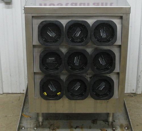 142-0729 22″ Stainless Soda/Slushie Machine Table Cabinet with Cup ...