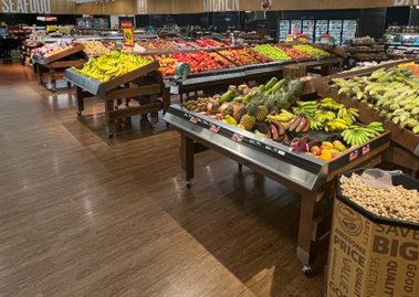 1-0655 72” Produce Case with Foam Topper | GES