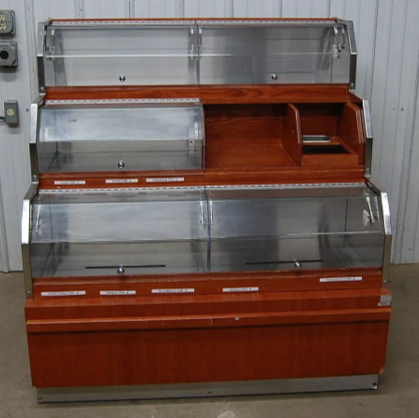 142-1162 Barker 50" Self-Serve Bakery Dry Display Case | GES