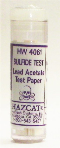 HW4061 - Sulfide Test Paper | Hazcat