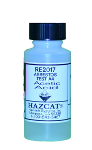 RE2017 - Asbestos Test #A4 | Hazcat