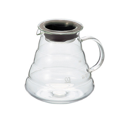 Hario V60 Clear Glass Range Server - Size 03 800mL | hario-philippines