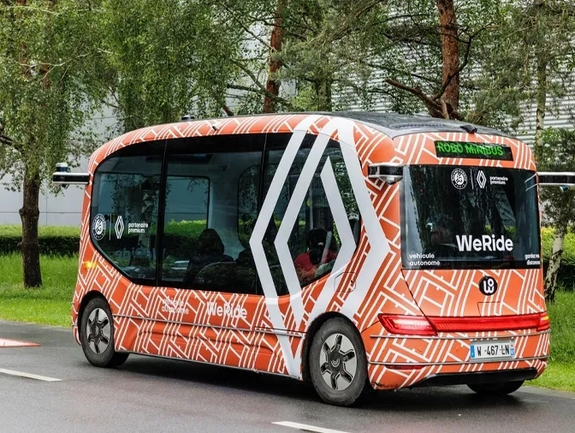 ルノーとWeRideの自動運転戦略発表