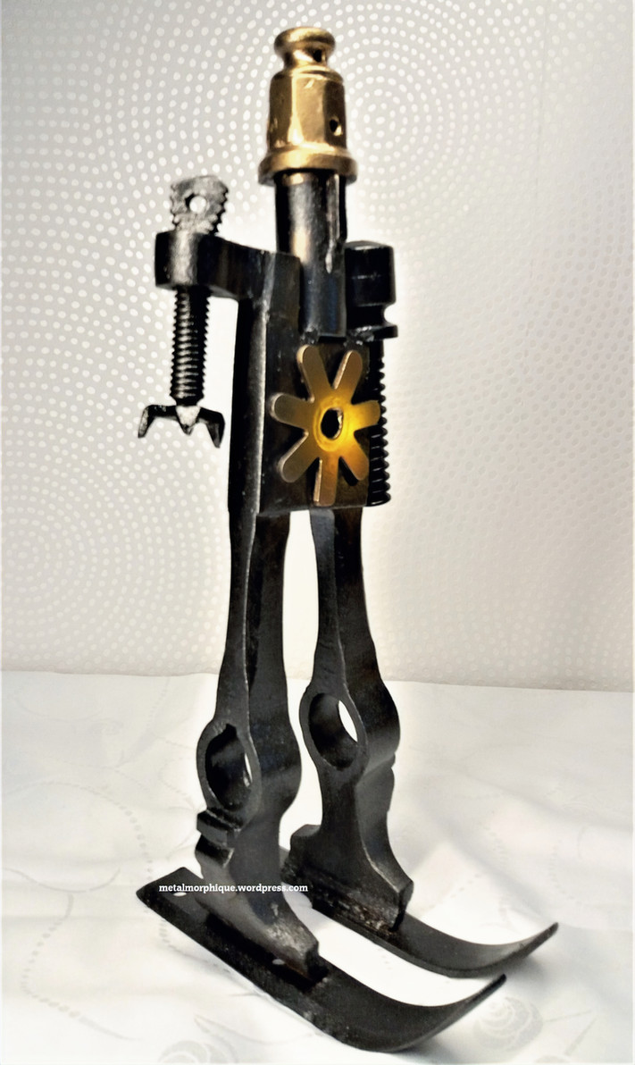 Metalmorphique - Sculptures originales en métal sur objets de récupération