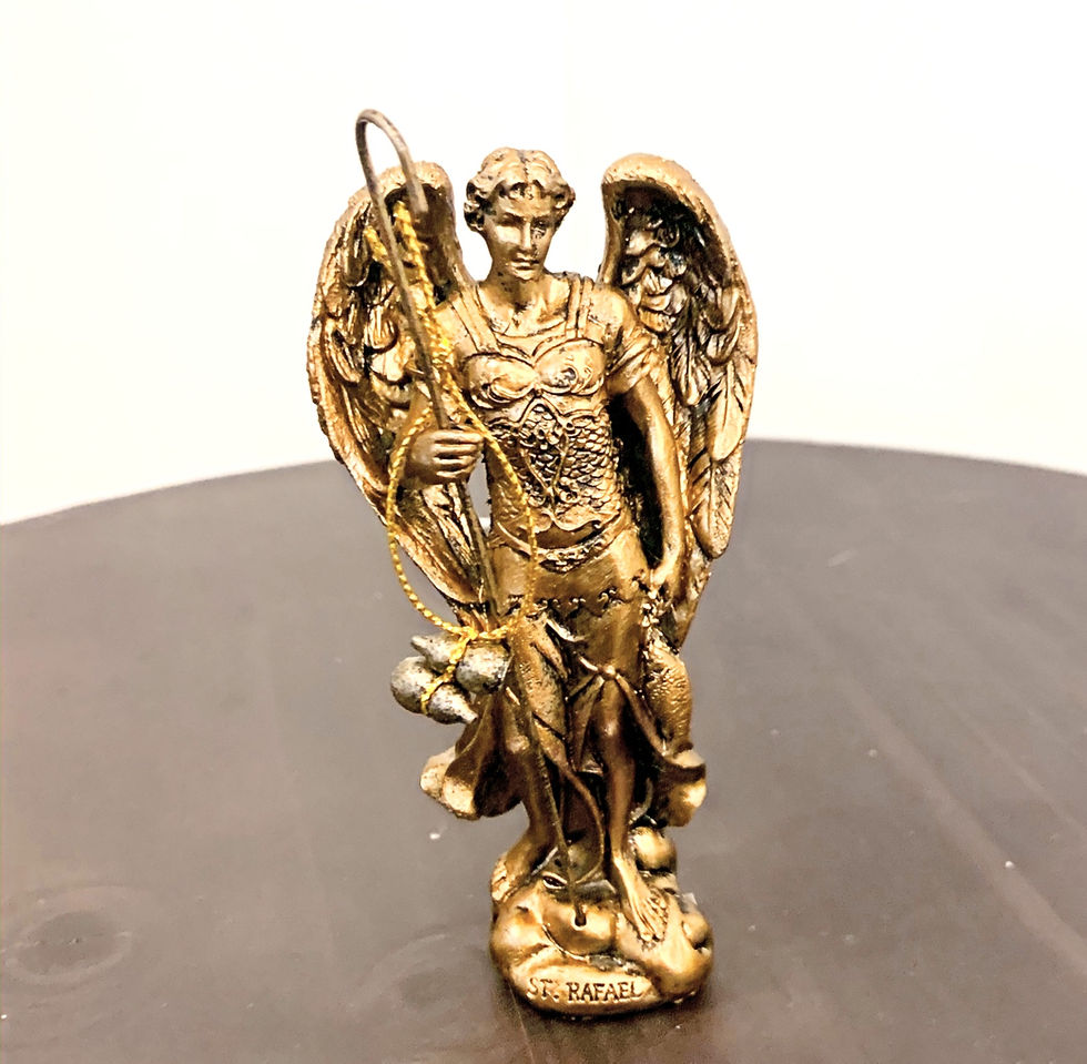 Archangel Raphael Small Statue | bodyworks-wellness