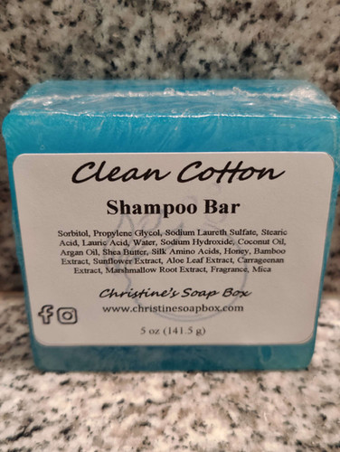 Clean Cotton - Shampoo Bar | My Site