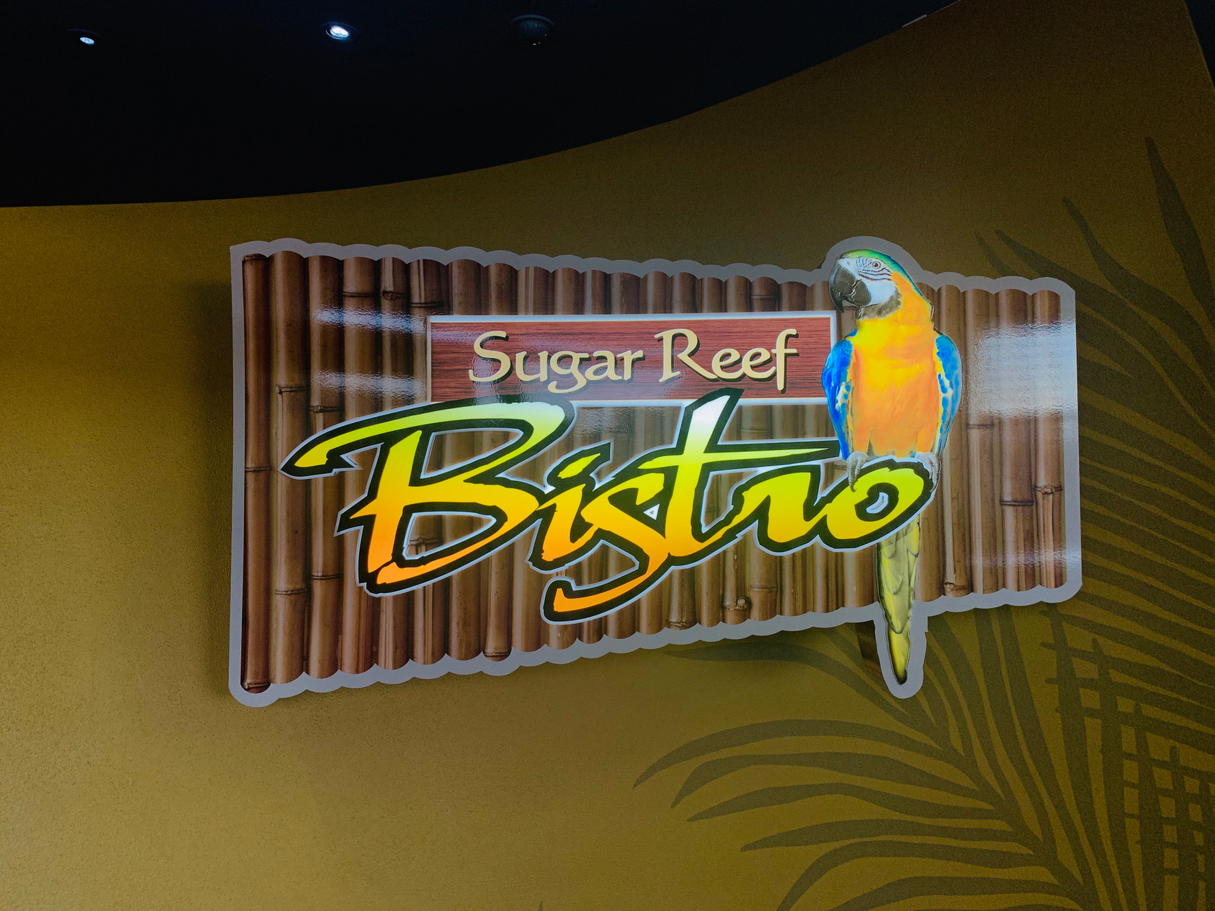 Menu | Sugar Reef Bistro