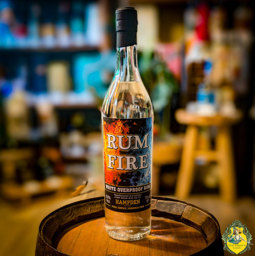 Hampden Estate Rum Fire White Overproof Rum | The Siren's Cove Rum