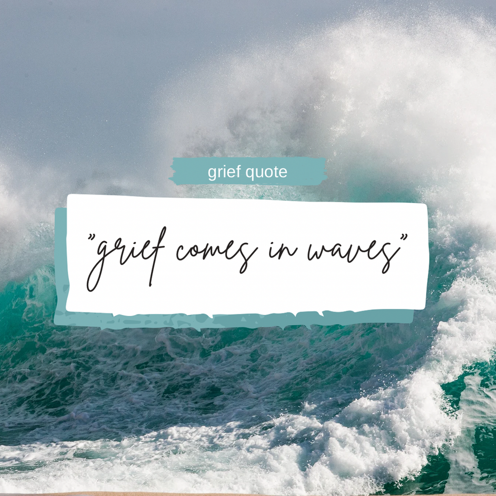 the pummeling waves of grief: part one