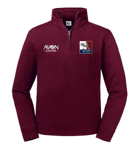 Avon Riding Club Branded Quarter Zip Sweat Shirt | The Avon Centre