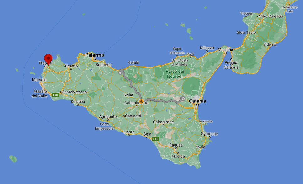 The Temple on Mt. Eryx