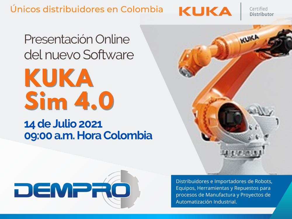 ¡Última Hora! Nuevo Software KUKA.sim 4.0