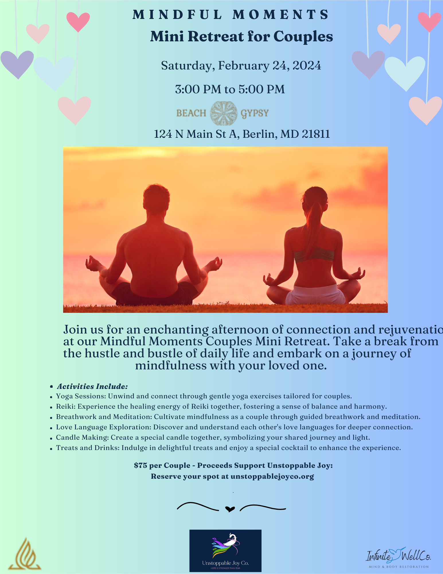 Mindful Moments - Mini Retreat for Couples | Unstoppable Joy