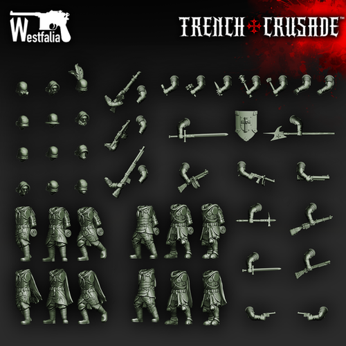 Red Brigade - Multi-Part Bundle | Trench Stench
