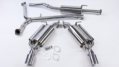 2019+ LEXUS ES350 PERFORMANCE DUAL CAT-BACK EXHAUST SYSTEM | Alpine ...