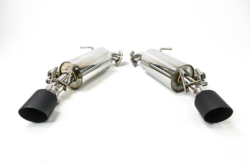 2019+ TOYOTA AVALON PERFORMANCE DUAL AXLE-BACK EXHAUST SYSTEM - Black ...