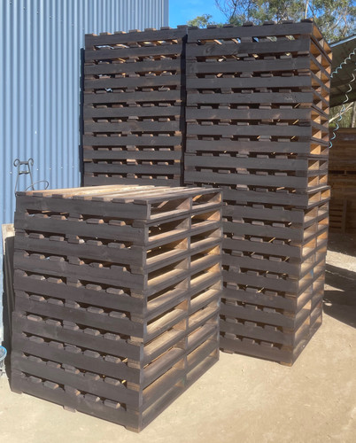 Used Timber Pallets (1165x1165) - Heavy Duty Painted | The Pallet People 1