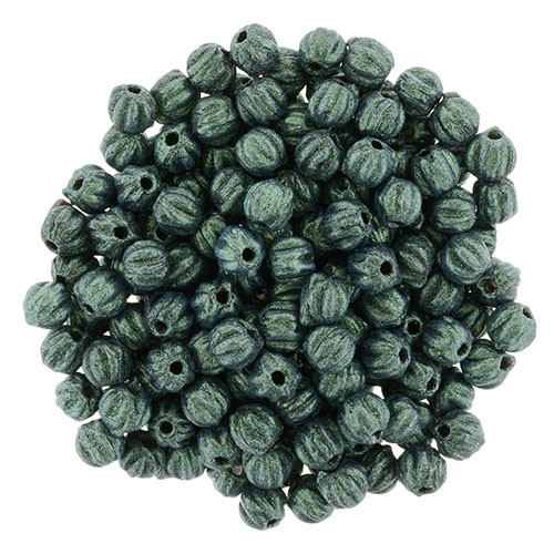 ME3-275 Metallic Suede Lt Green | beads