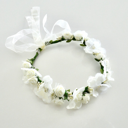 White Flower Crown