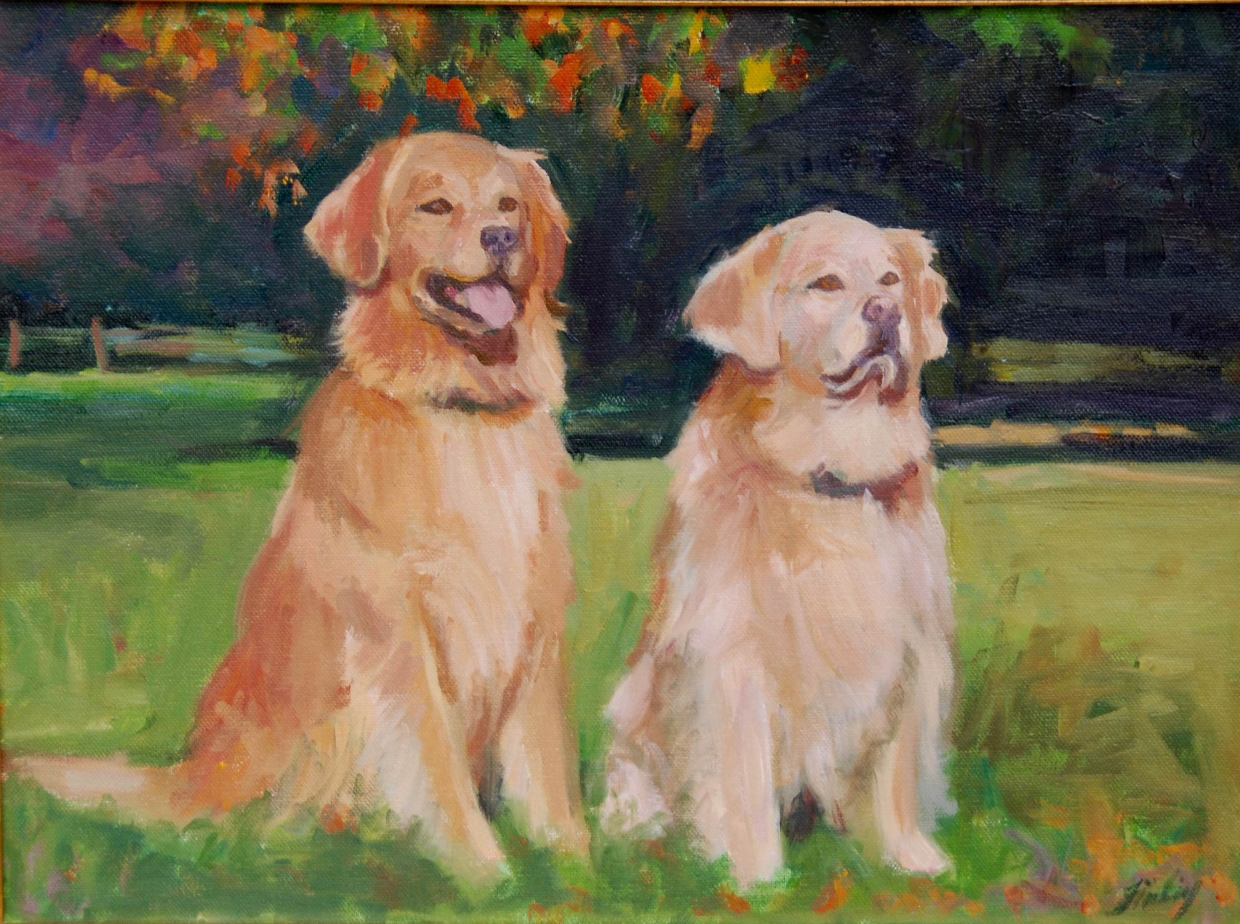 Animal Portraits | Liz Finley Oil Paint