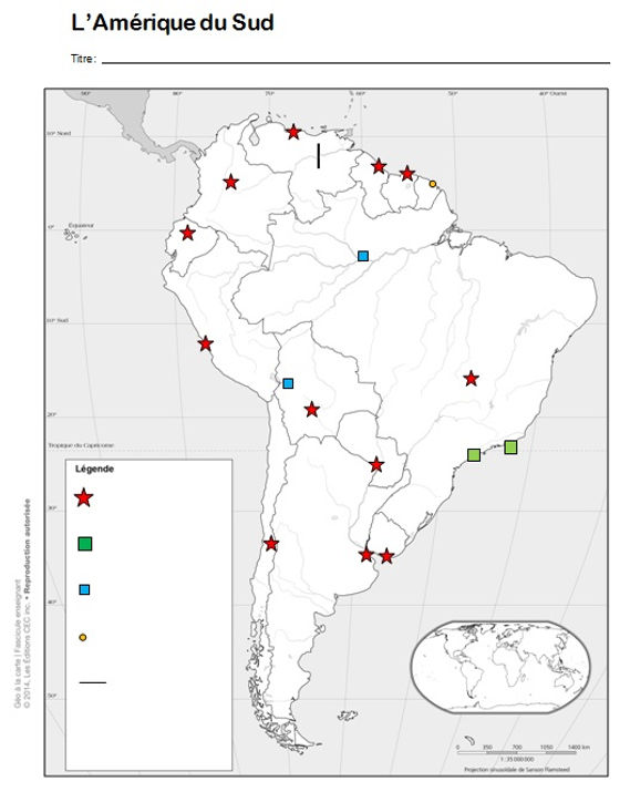 L'Amérique du Sud | le-blog-de-harold