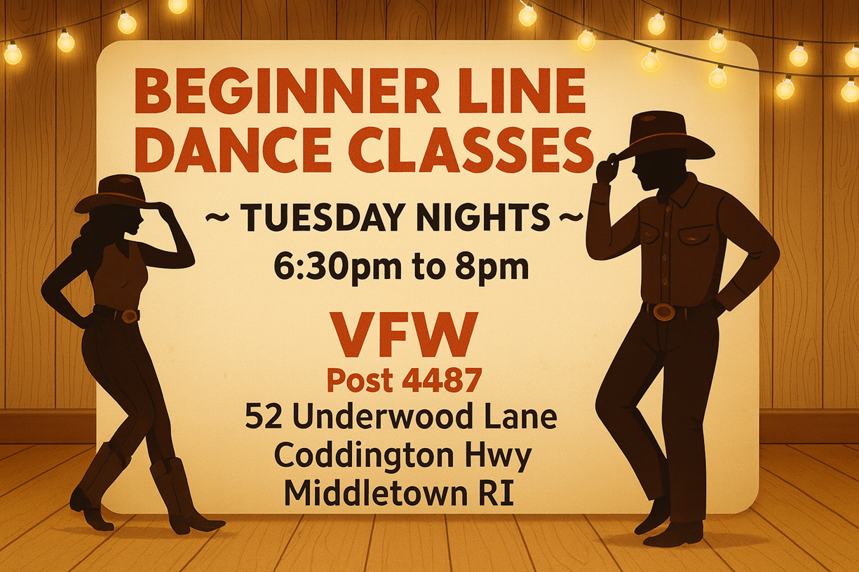 Beginner Line Dance Classes - Tuesday Nights | VFW Post 4487