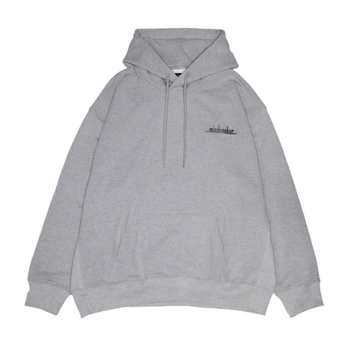 Basic Small Logo Hoodie / GREY | mindseeker