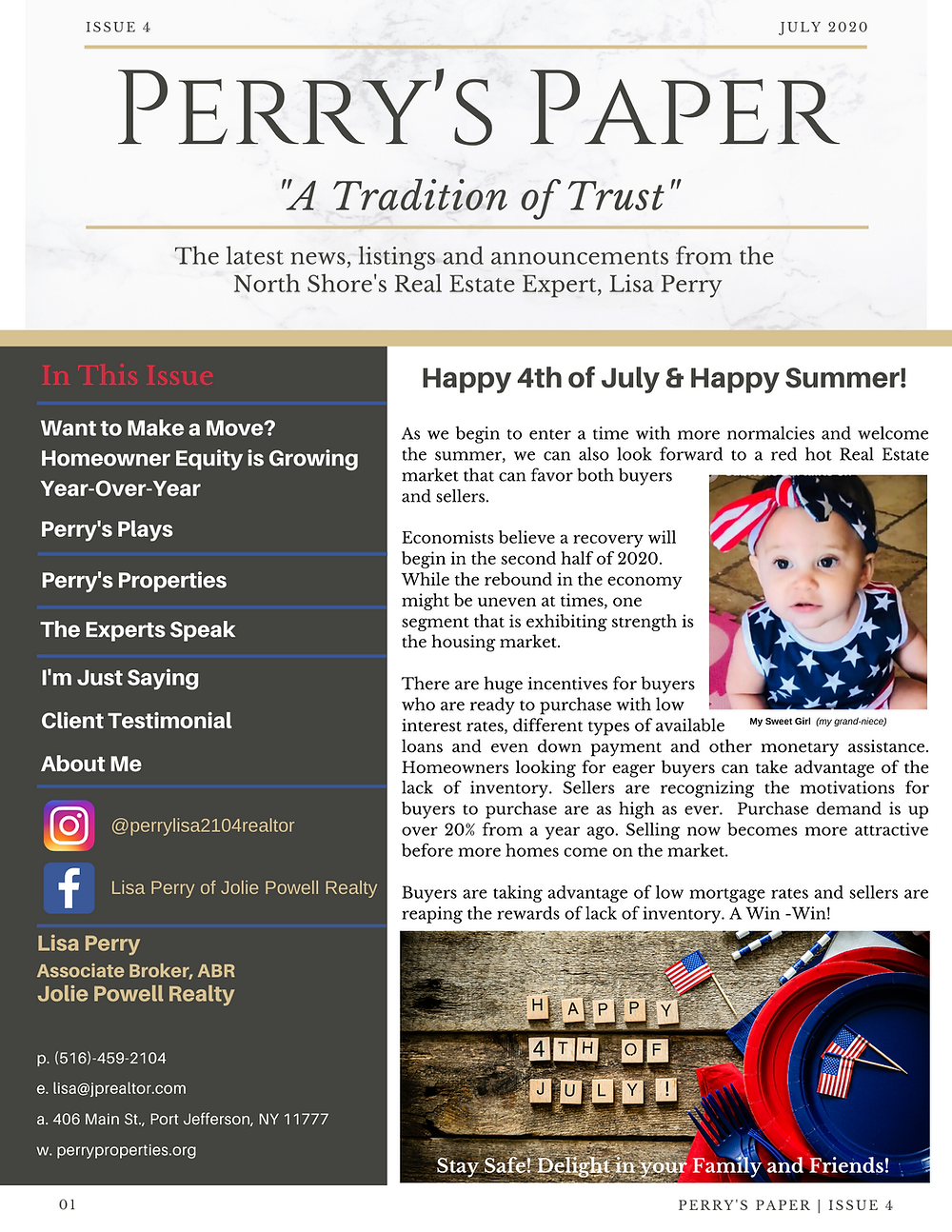 Perry's Paper: The July 2020 Edition