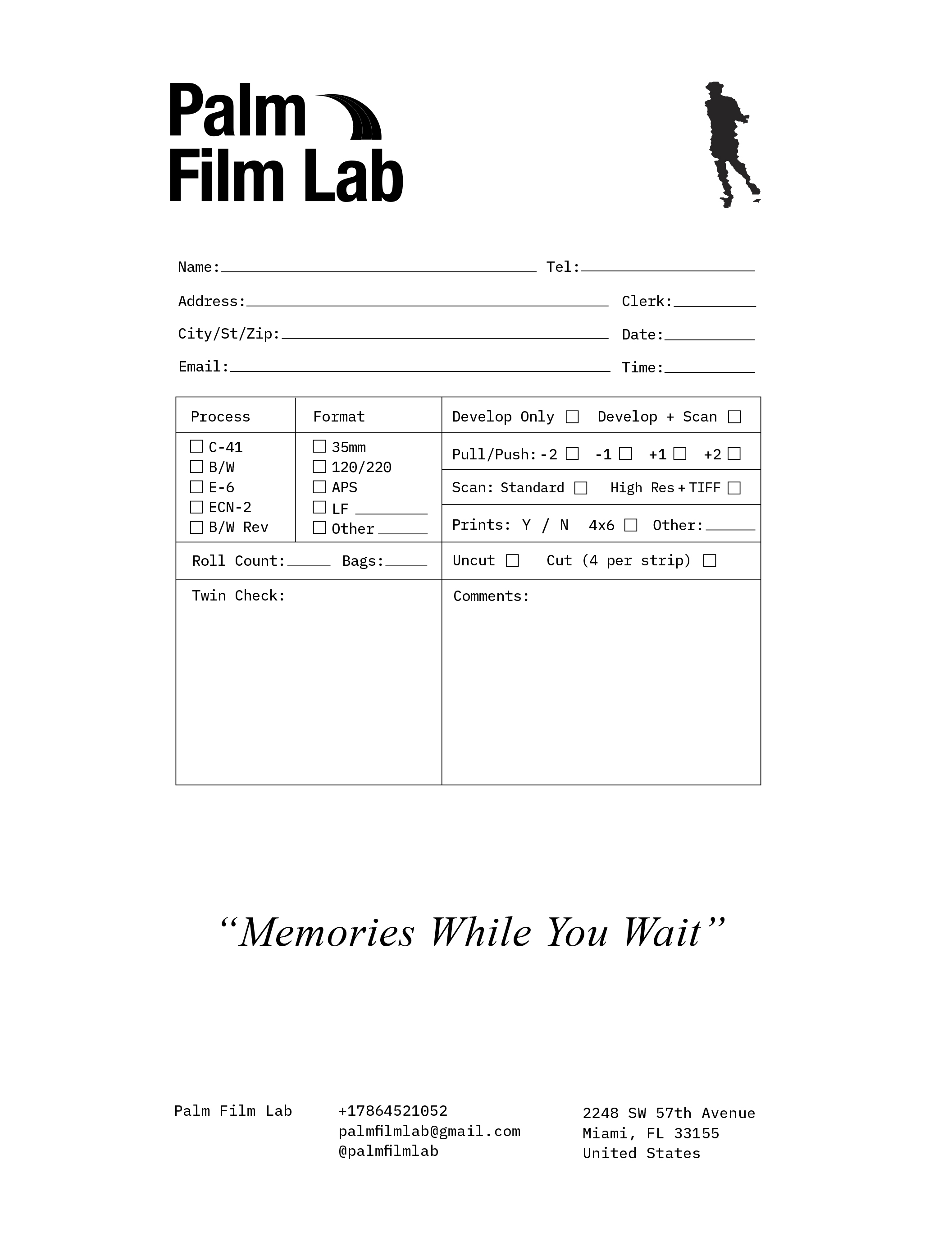 Lab | Palm Film Lab | Miami