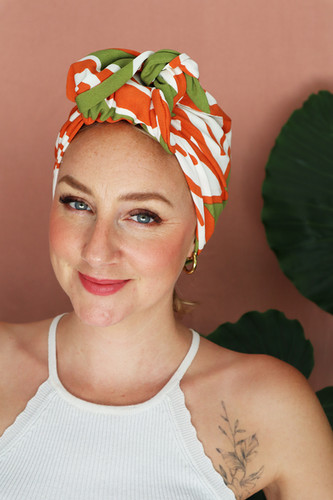 Turban "Monaco" Ajustable | Entrenoue | Turbans et Bonnets Chimio ...