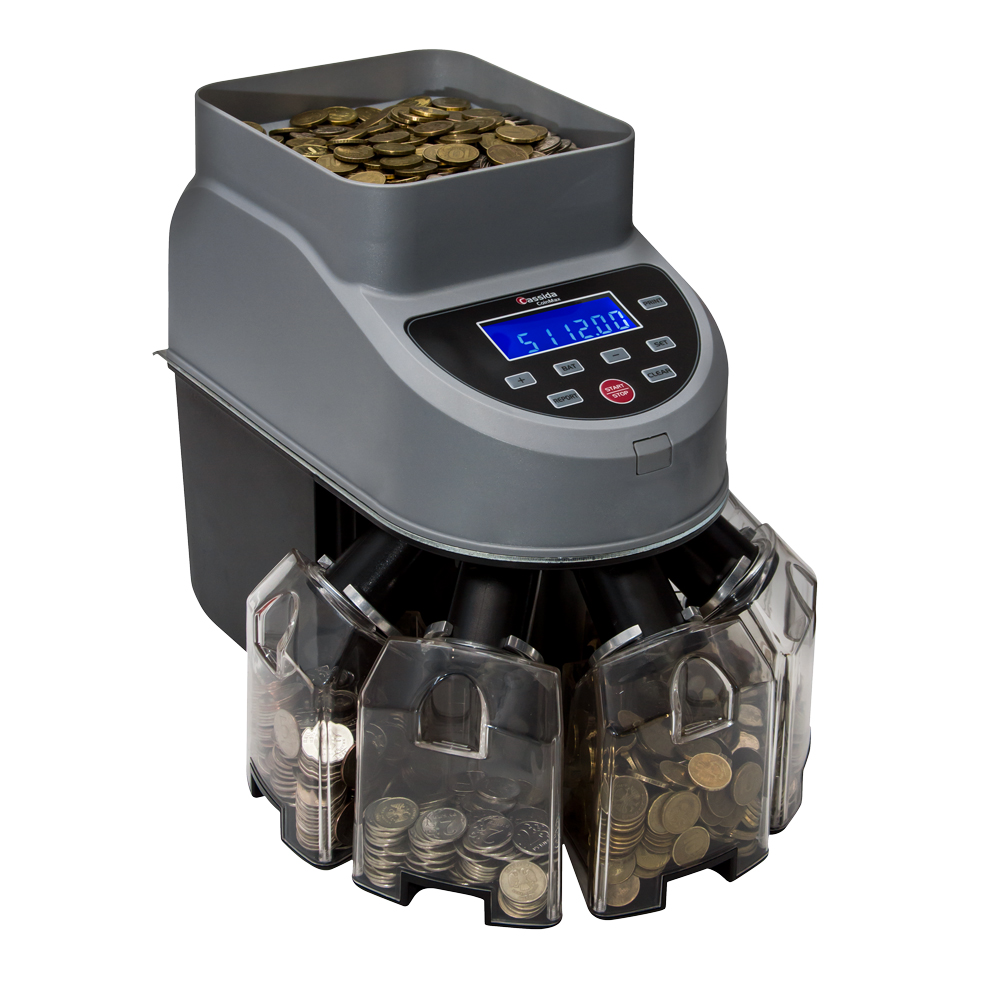 Cassida CoinMax – Professional High-Speed Coin Sorter