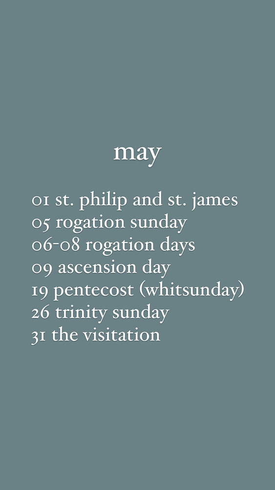 Special Days in May