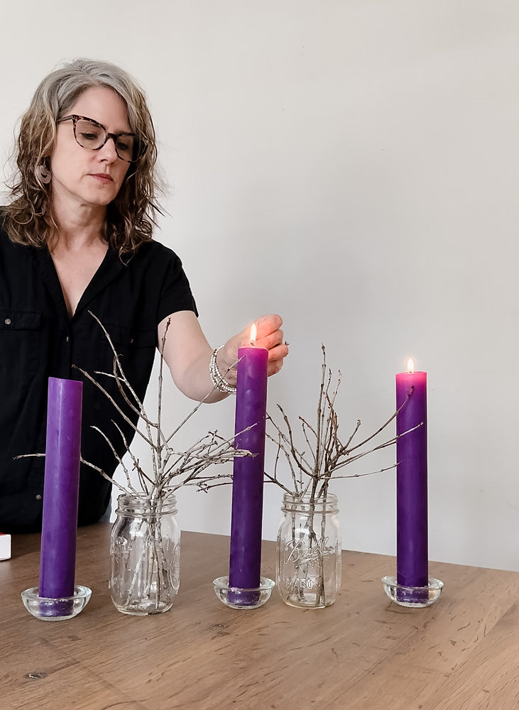 Bring the wilderness into your home with this easy Lent centerpiece.